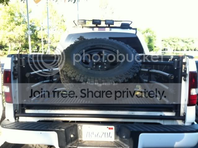 Custom Tire Gate with Rim and 35" - Ford F150 Forum - Community of Ford ...