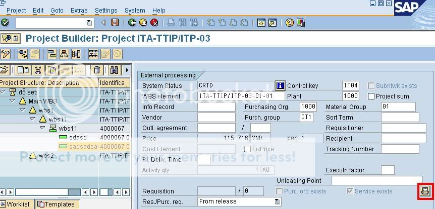 Service specifications table - SAP Community