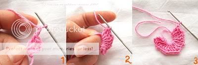 Triunghiuri crosetate - diferite modele explicate - Articole crosetate ...